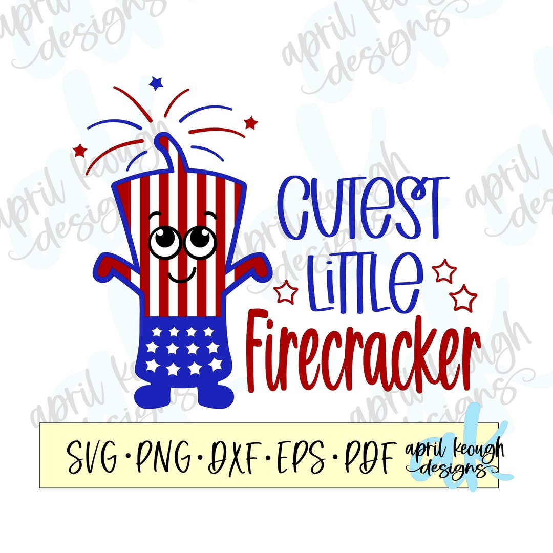 Cutest Little Firecracker Svg Png/ Little Firecracker Svg Png ...
