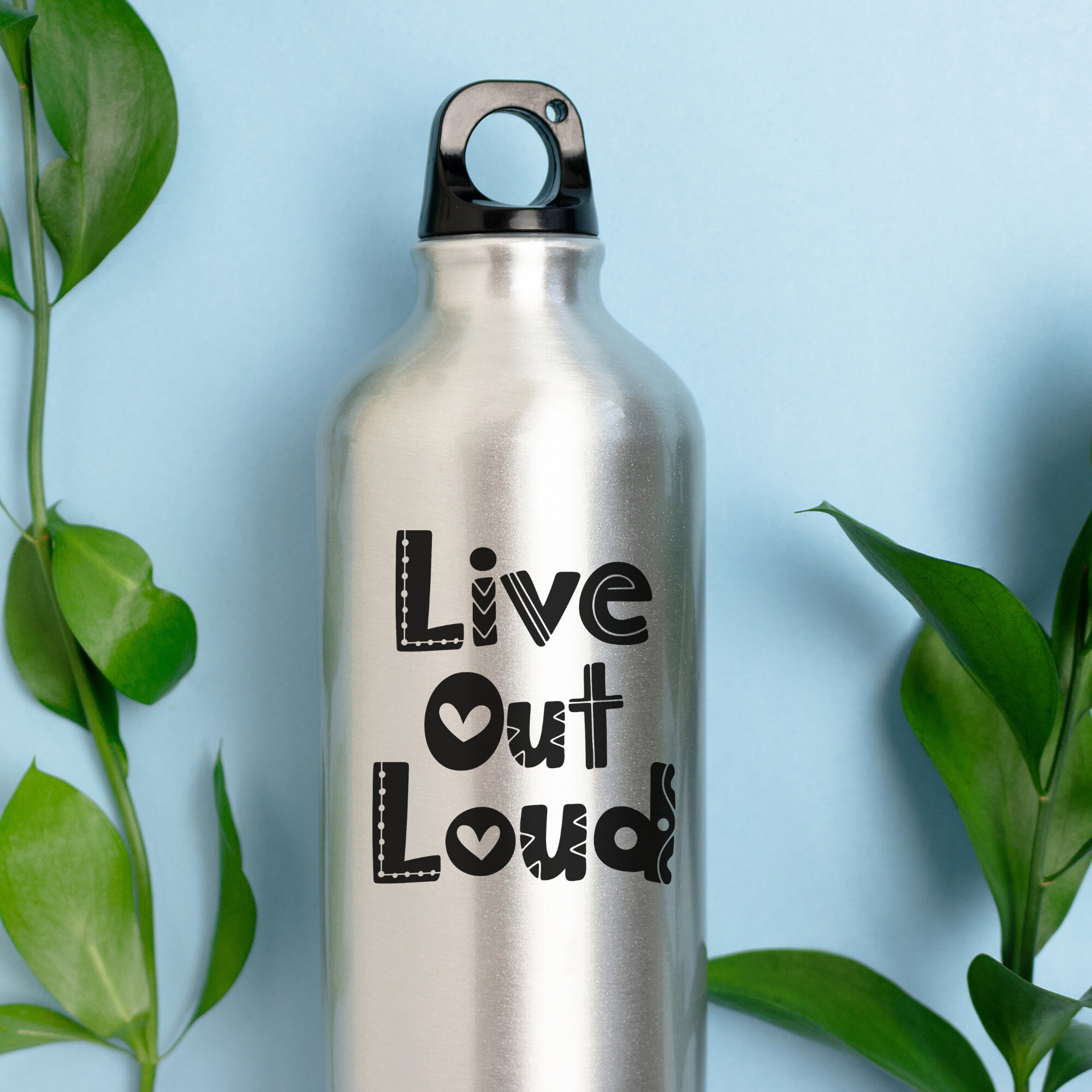 Live Out Loud Svg/ Live Out Loud Cut File Cricut Silhouette/ Self Love ...