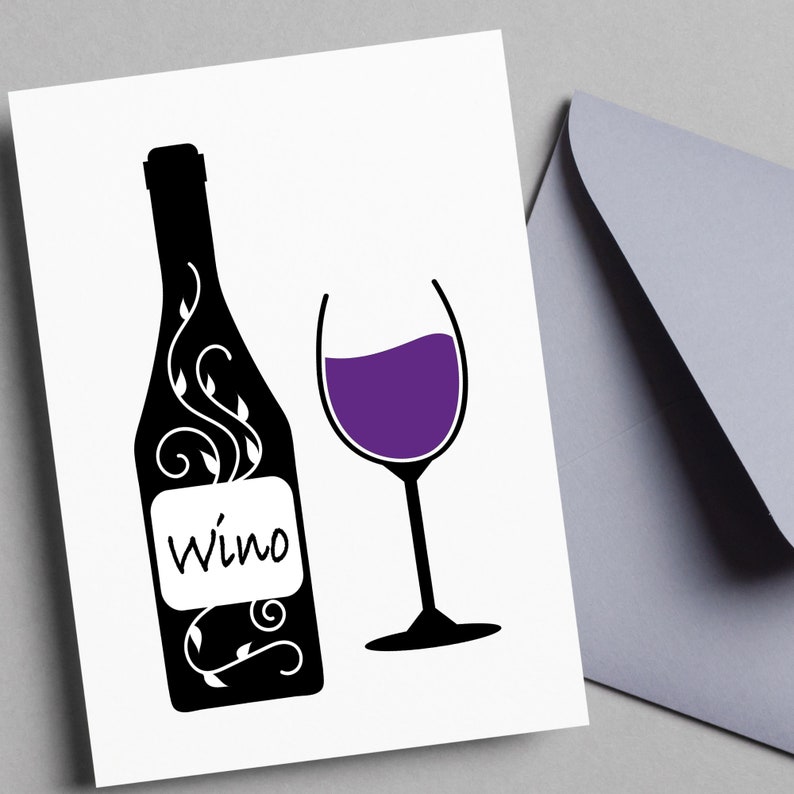 Wino Svg/ Wino Glass Svg/ Wino Bottle Svg/ Wine Glass and Bottle Svg ...