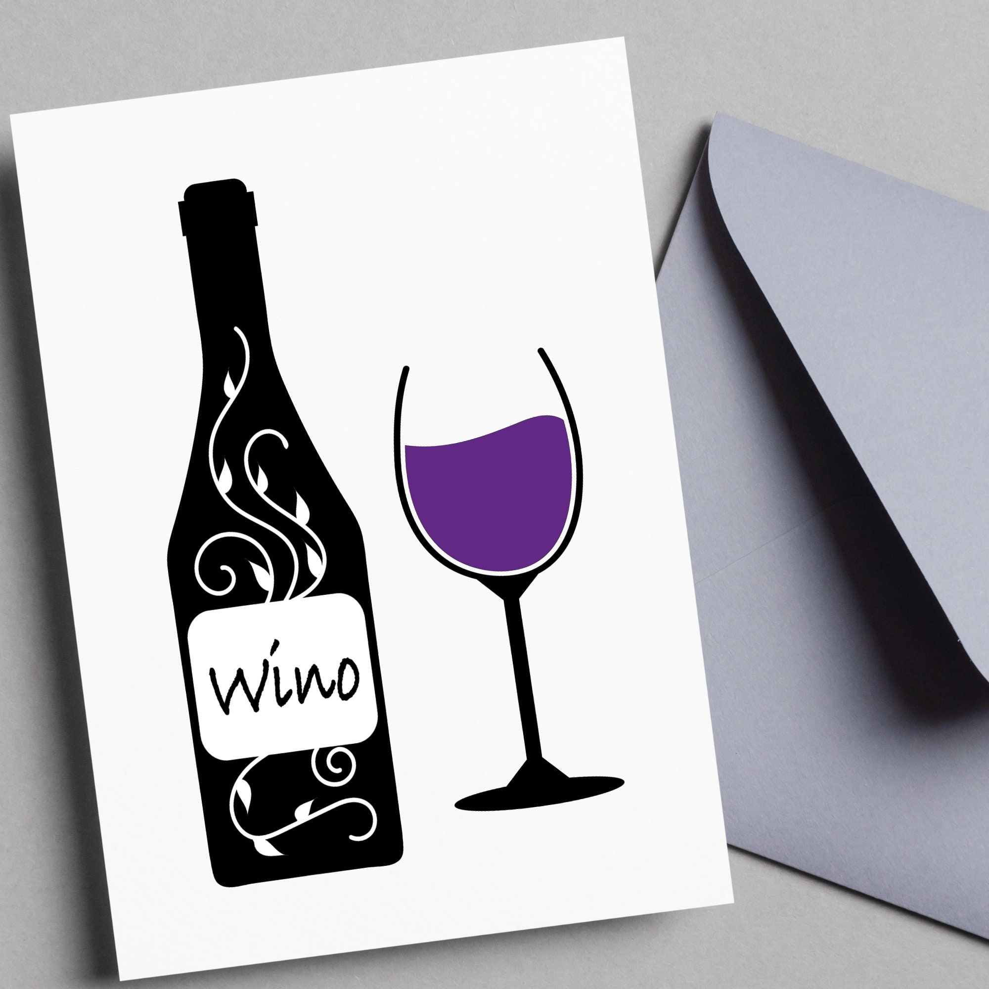 Wino Svg/ Wino Glass Svg/ Wino Bottle Svg/ Wine Glass and Bottle Svg ...
