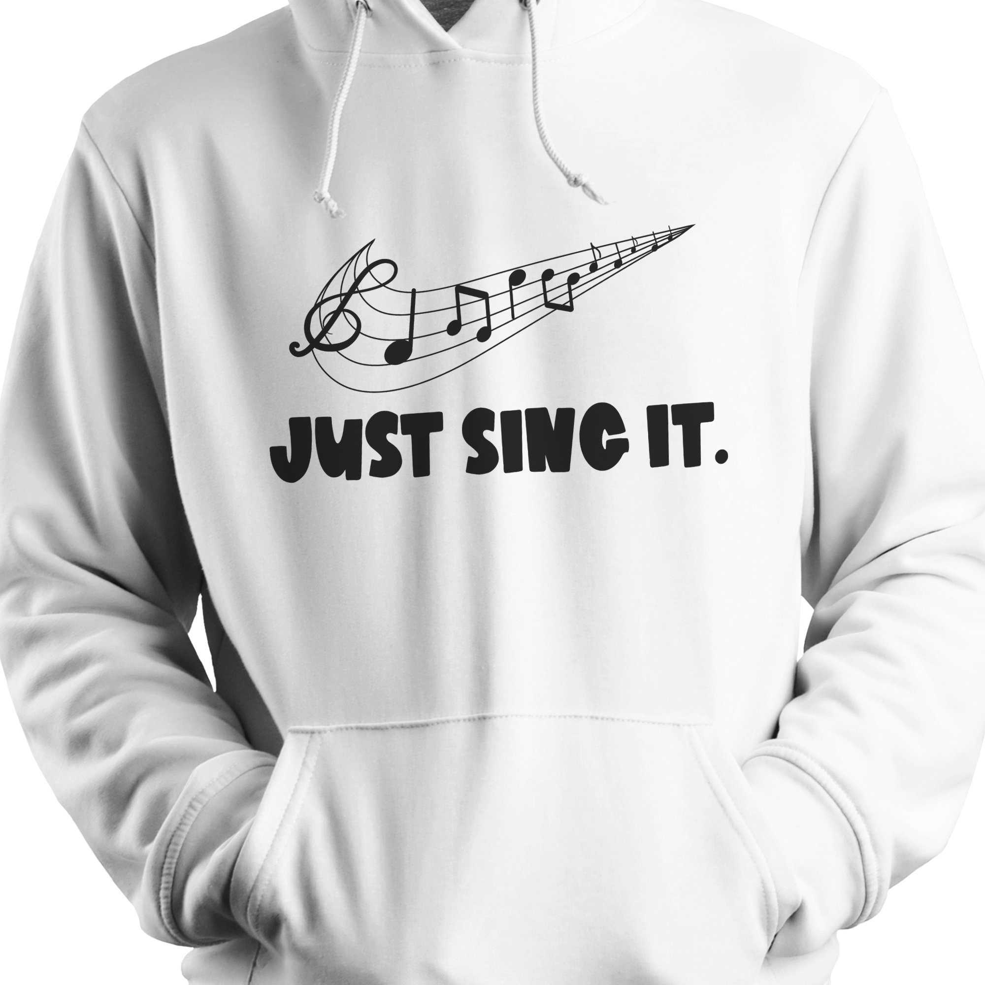 Just Sing It Swoosh Svg/ Just Sing Svg/ Music Notes Svg/ Singing Shirt ...