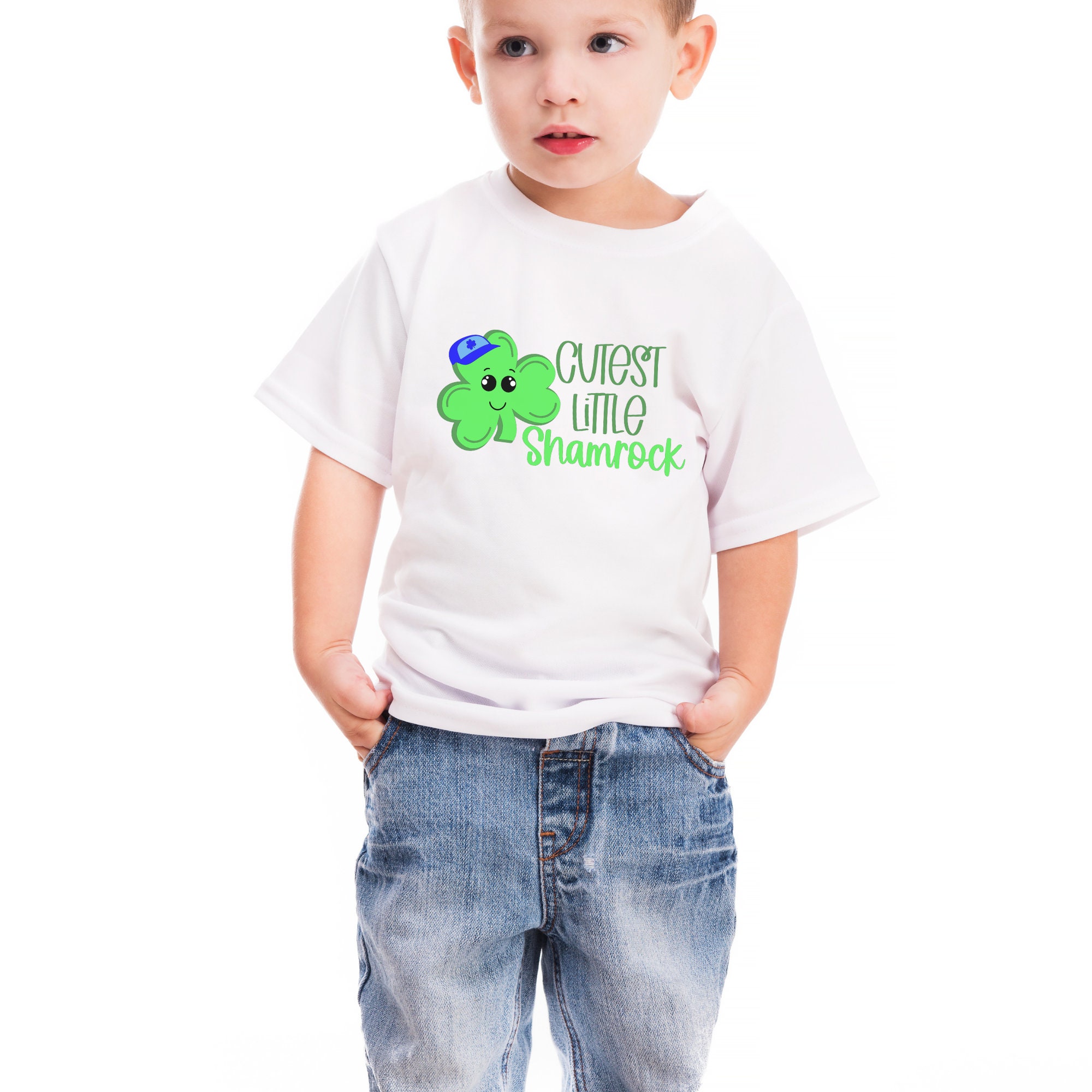 Cutest Little Shamrock Svg/ Cute Shamrock Svg/ St Patrick's Day Baby ...