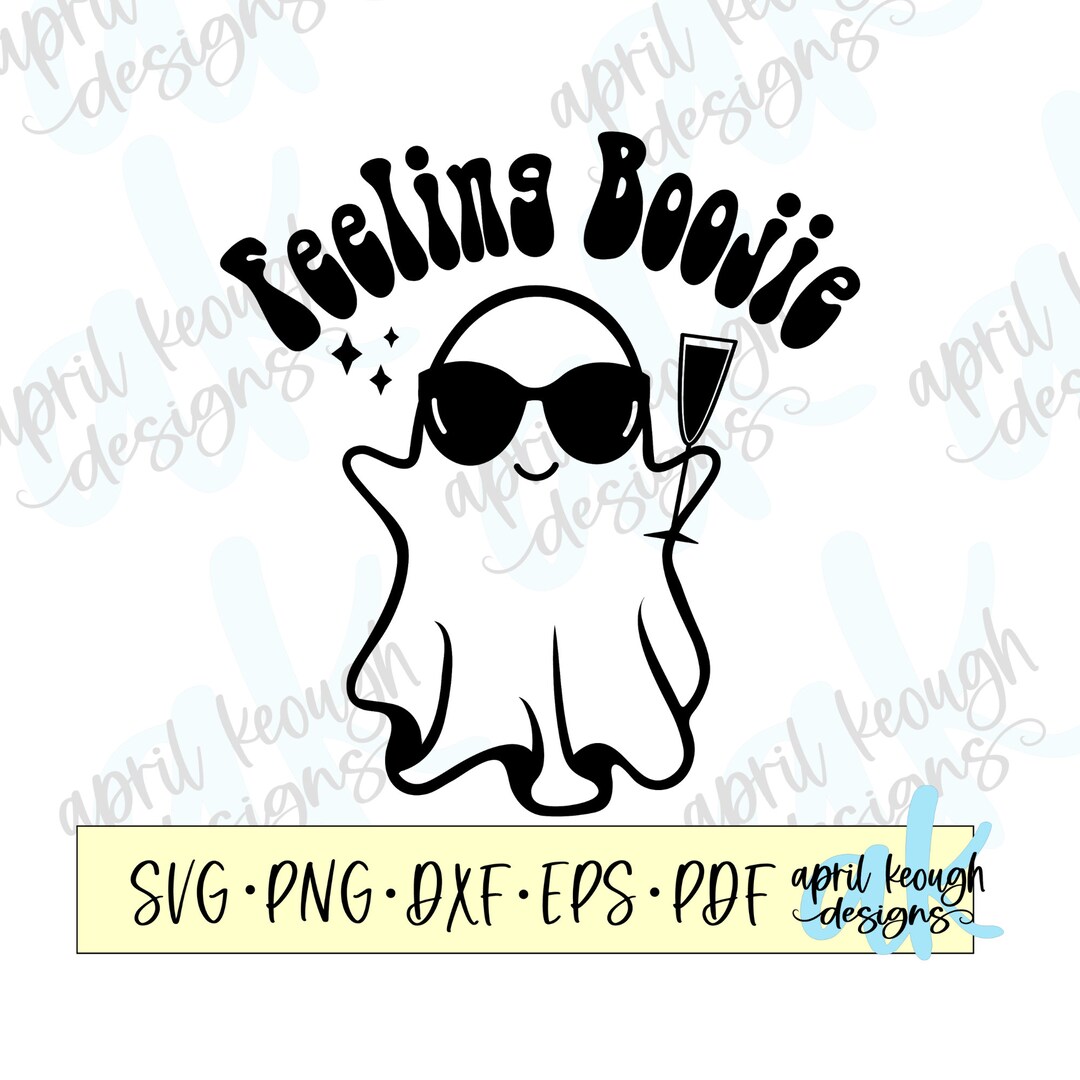 Feeling Boojie Svg Png/ Boujie Ghost Svg Png/ Boo-jie Ghost Clip Art ...