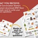 HOLIDAY CONVERSATION STARTERS Bundle, Table Topics for Christmas ...