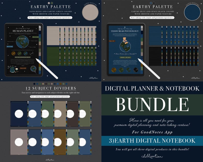 Goodnotes Ultimate Bundle: 2026 Premium All-in-one Digital Planner | 2 ...