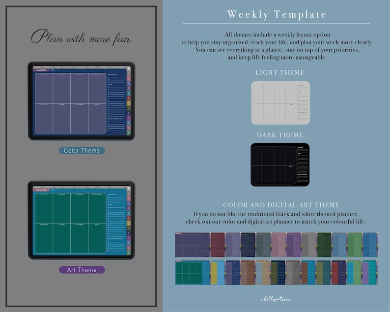 Goodnotes 2026 Premium All-in-one Digital Planner | Goodnotes Planner ...