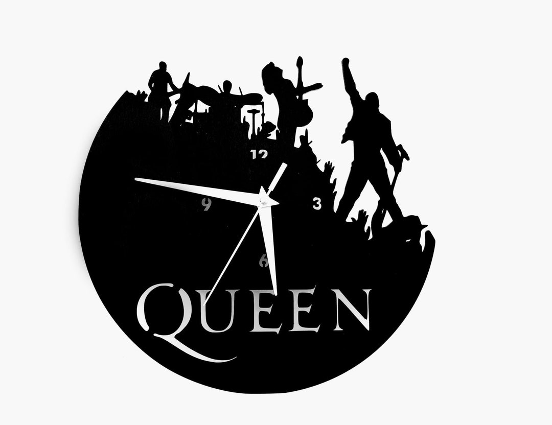 Queen Clock Pattern DXF for Cnc Laser Cutting Machine - Etsy