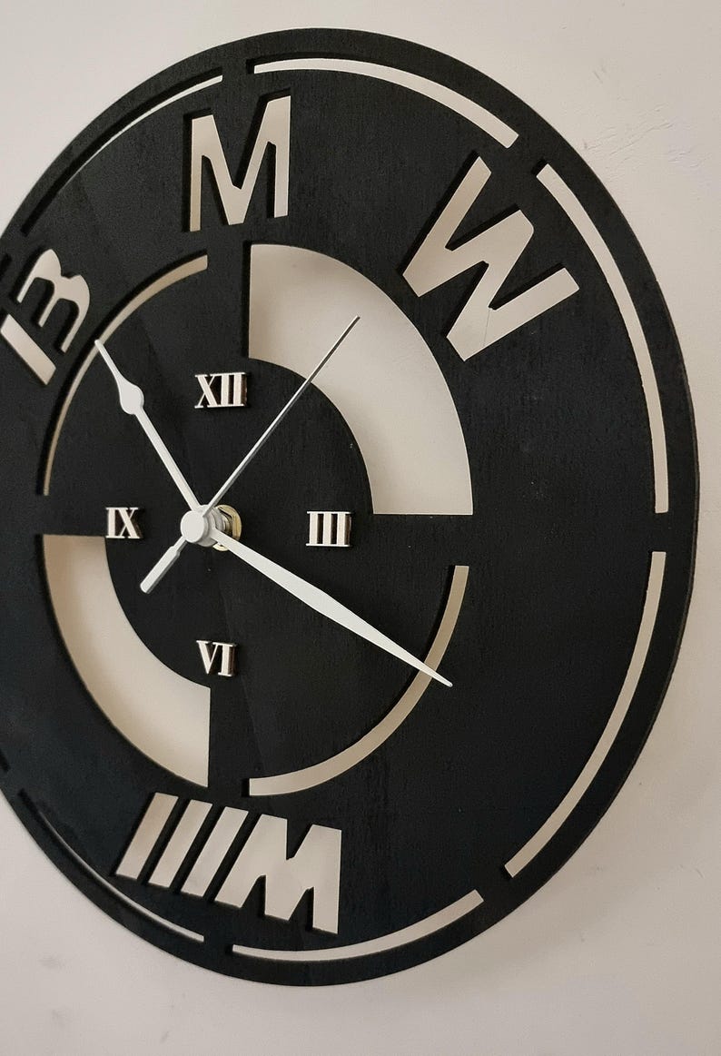 BMW Series M Clock DXF SVG Digital File for Cnc - Etsy