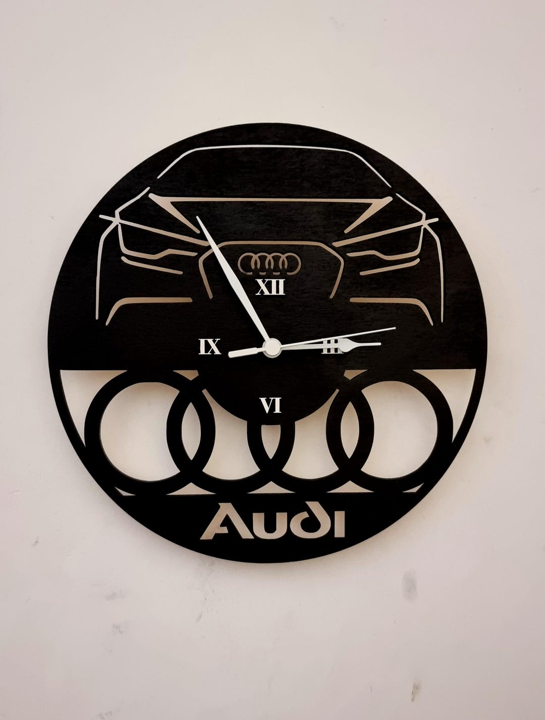 Audi Uhr DXF SVG digitale Datei für CNC - Etsy.de