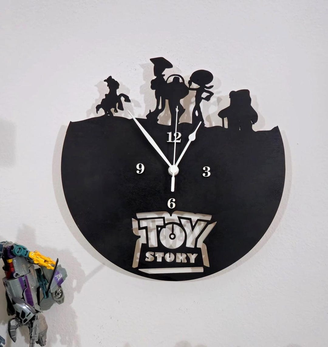 Toy Story Clock DXF SVG Digital File for Cnc - Etsy