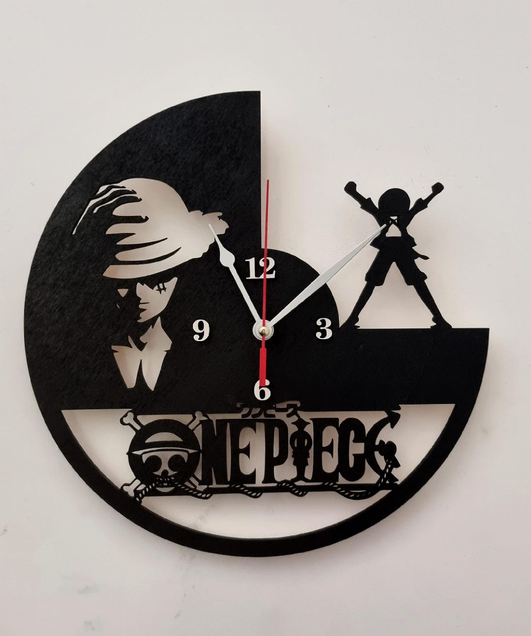 One Piece Clock DXF SVG Digital File for Cnc - Etsy
