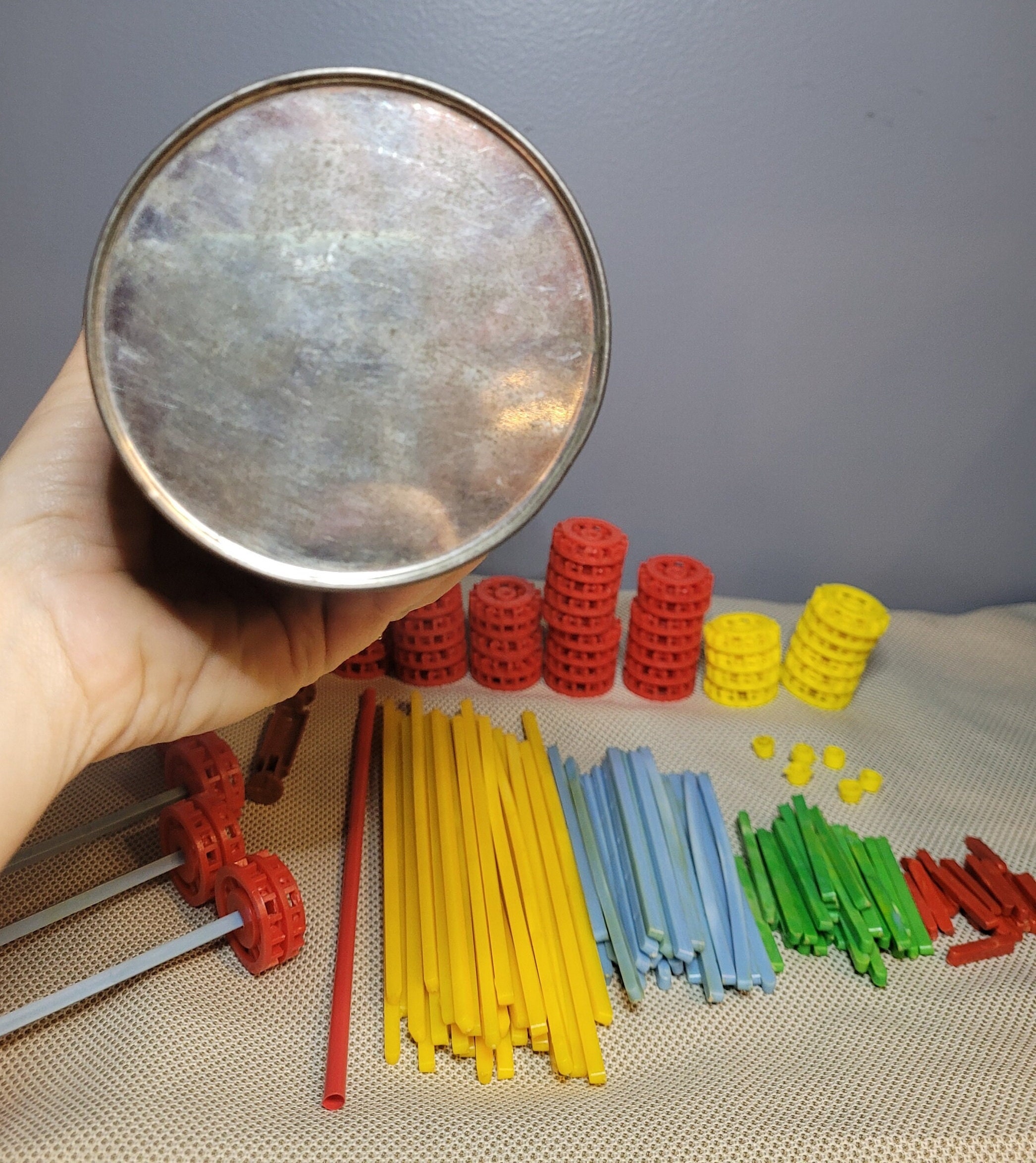 RARE 1950s BILDIT Build It Toy Construction Set by PLYSU - Etsy