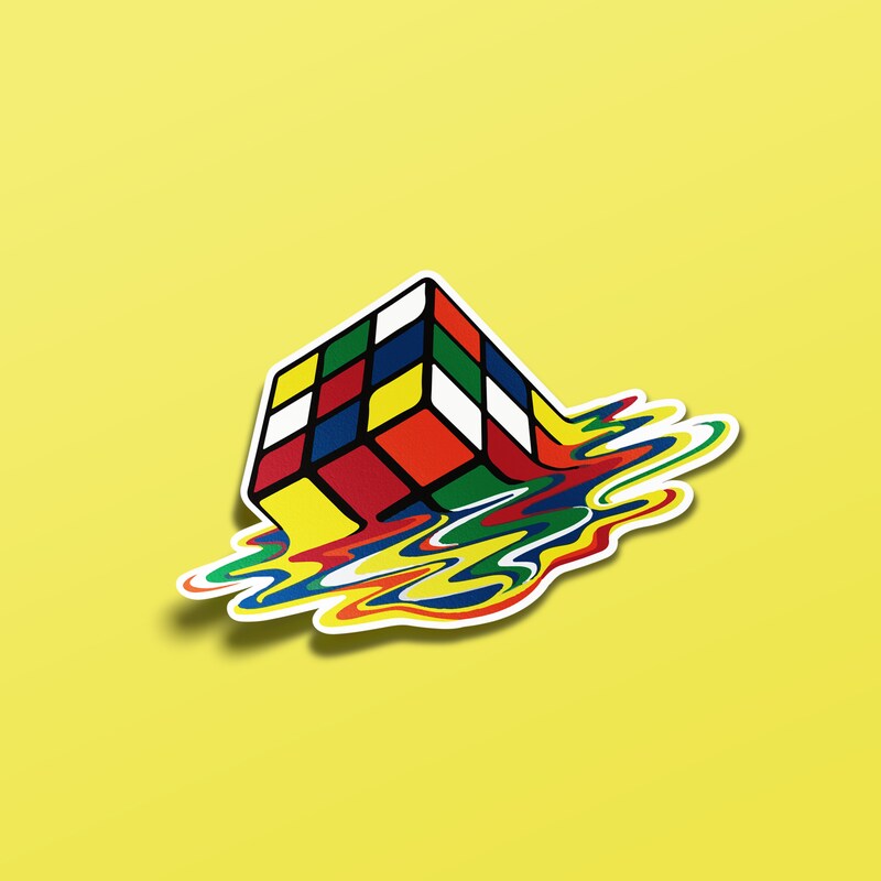 Rubiks Cube Stickers - Etsy