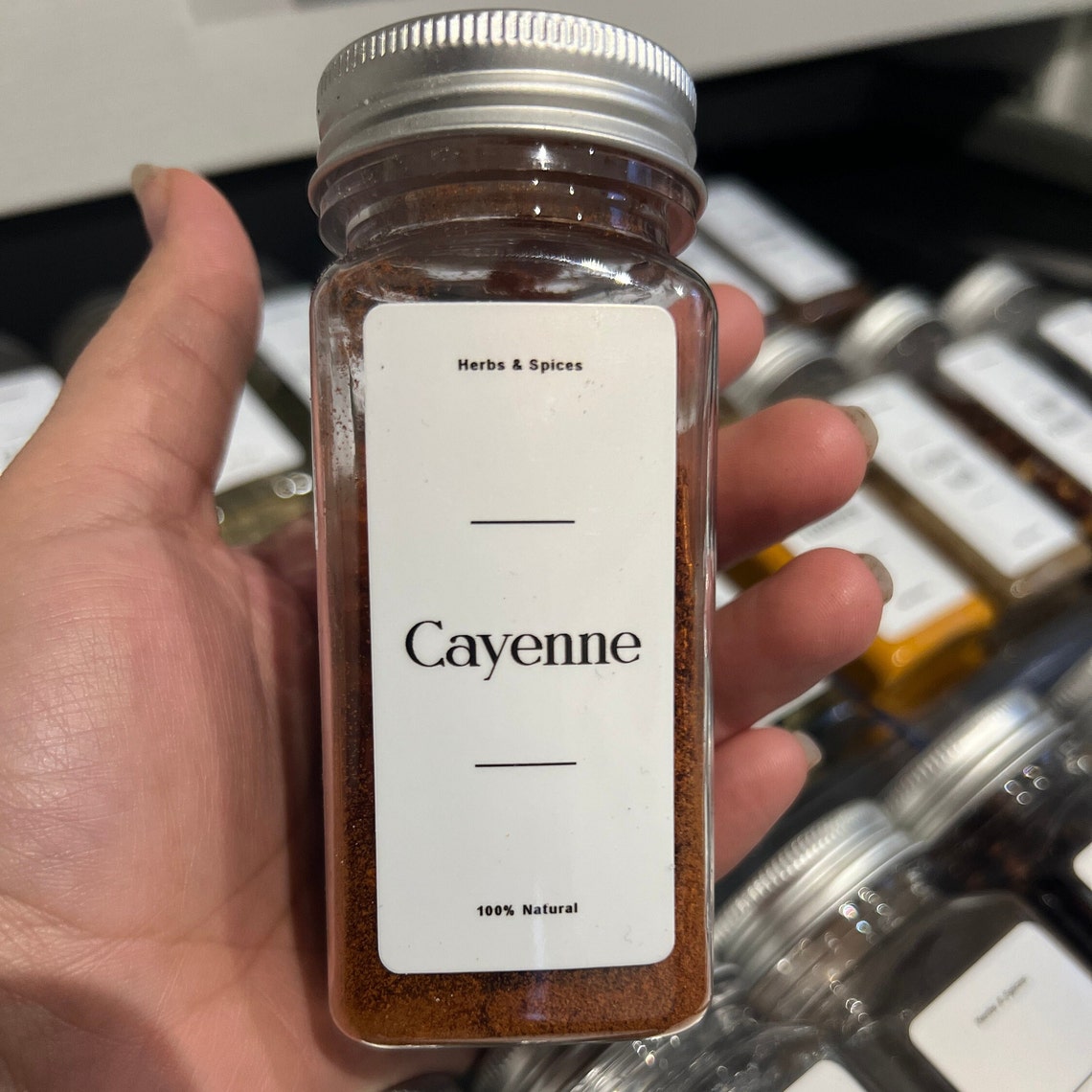 Custom Spice Labels for a Vibrant and Organized Pantry - Etsy