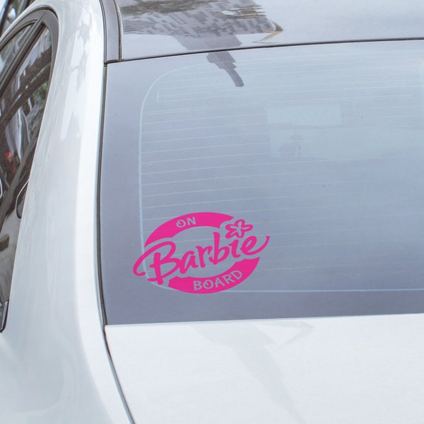 Barbie Car Stickers - Etsy UK