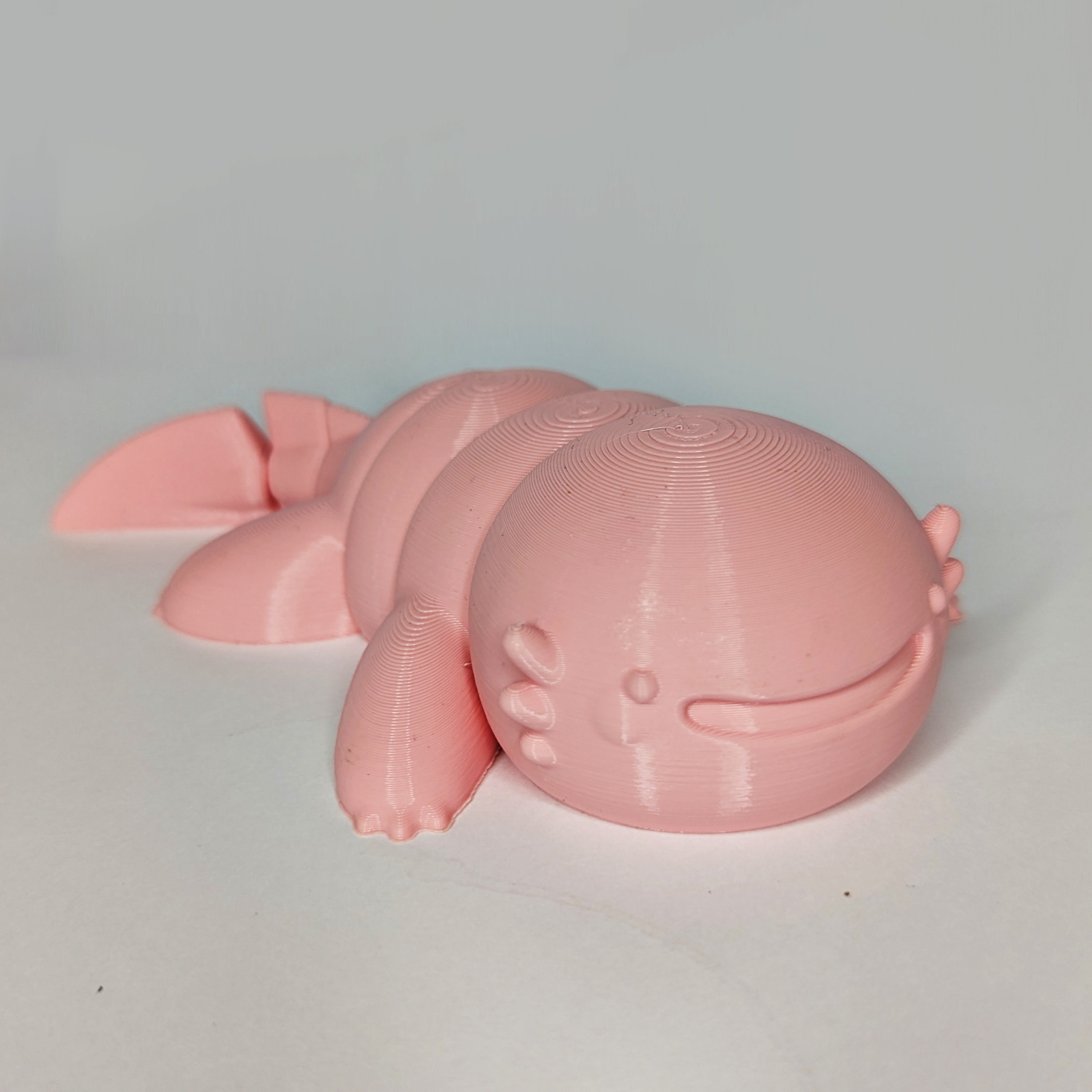 Articulated Axolotl 3D Printed Model - Etsy