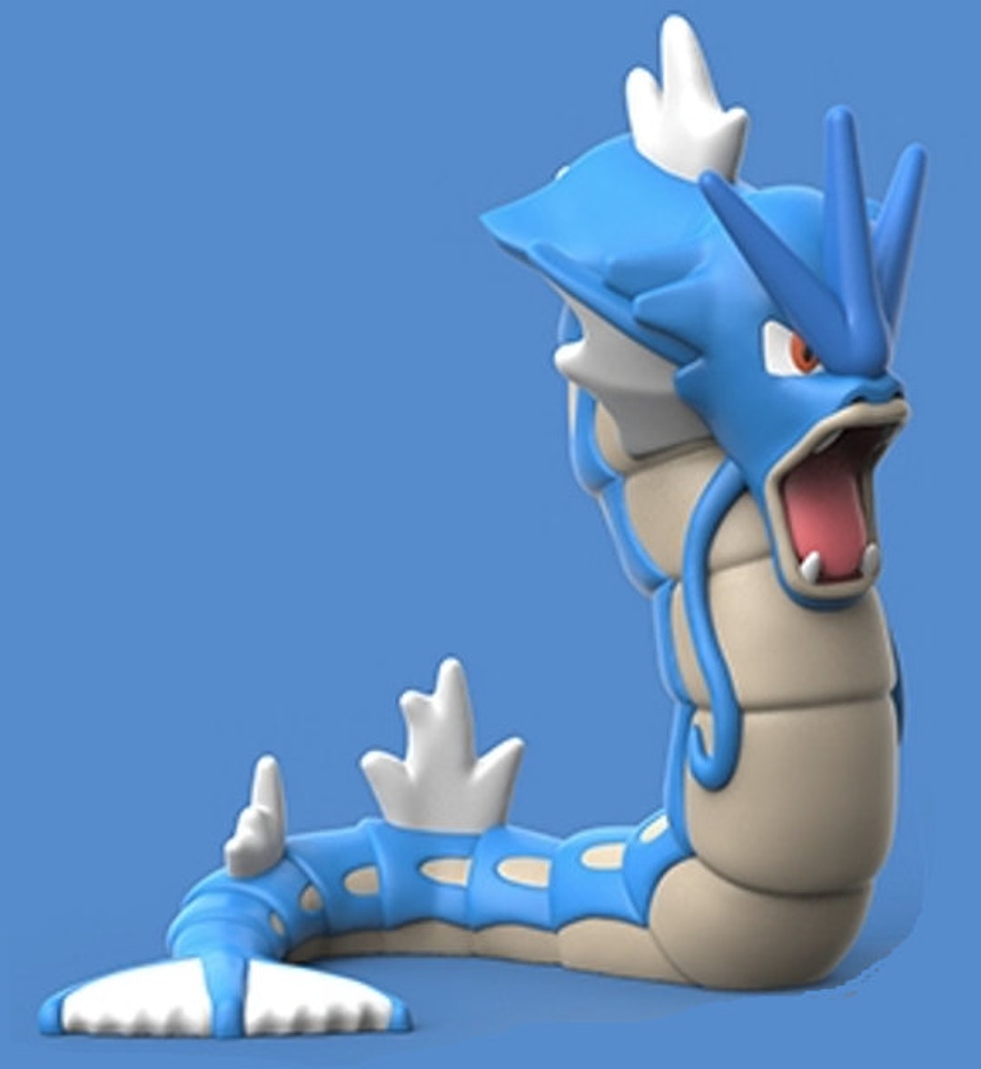 Chibi Gyarados 3D Printed Model - Etsy