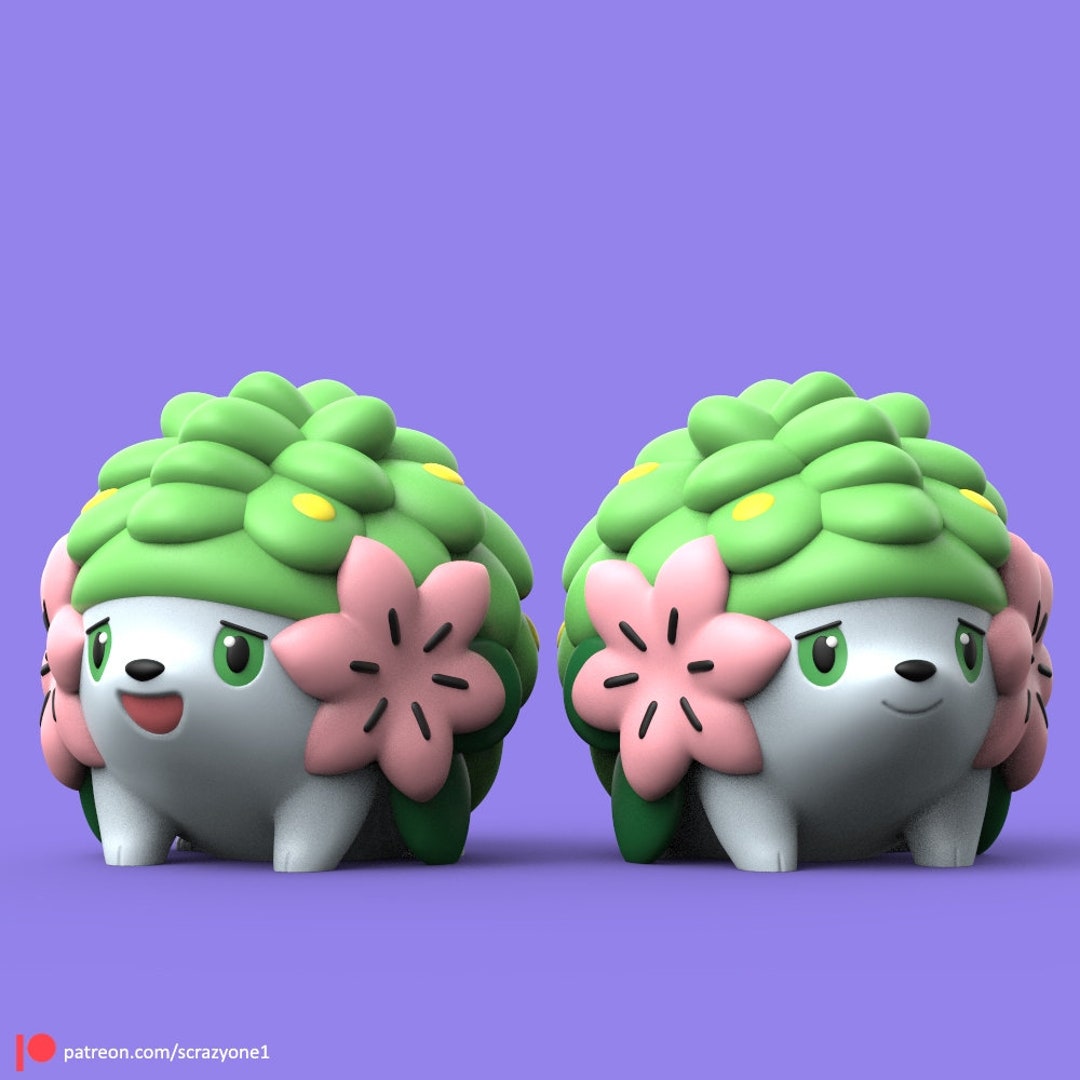 Shaymin 3D Printed Model - Etsy