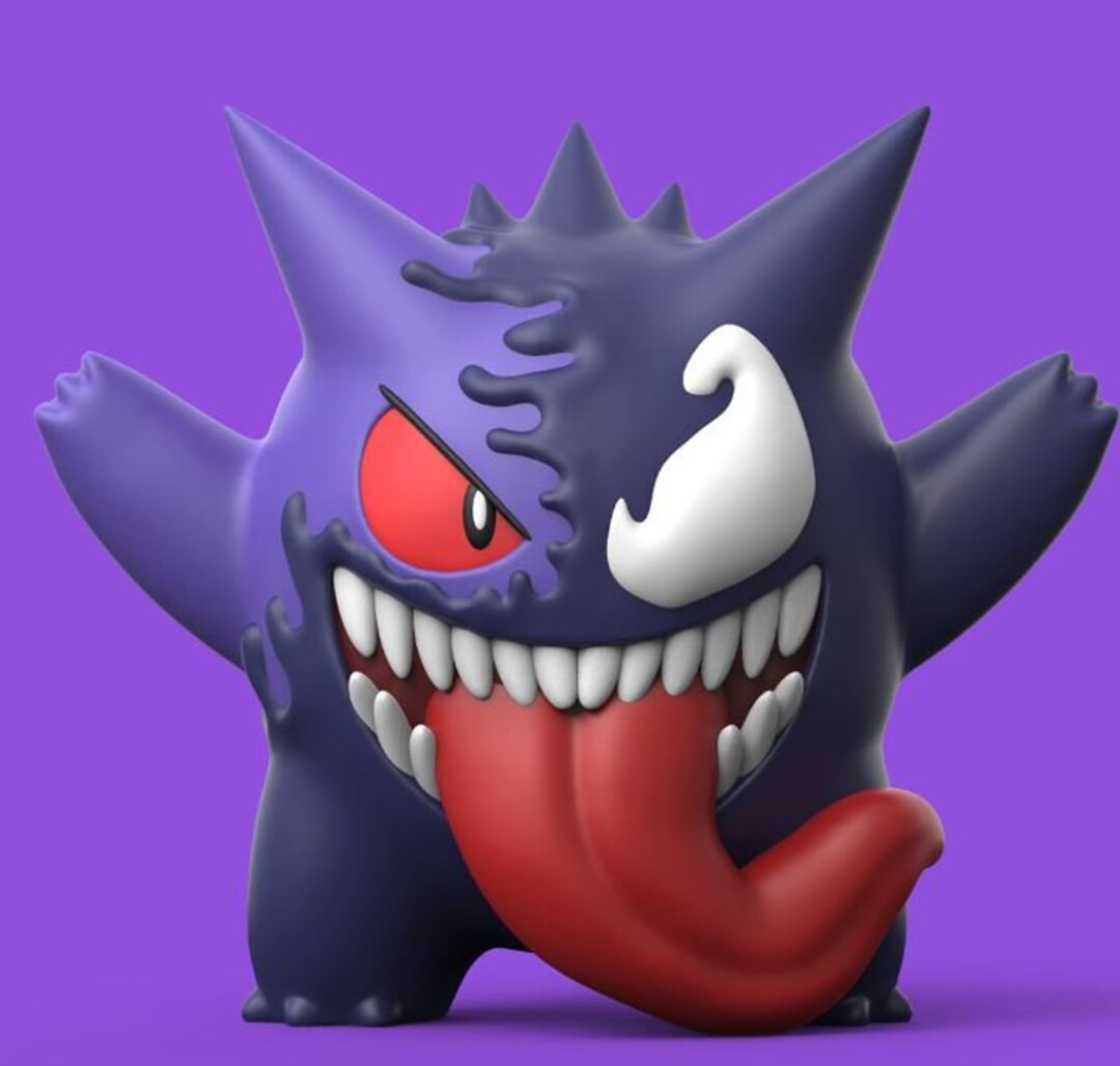 Symbiote venom Gengar Figure - Etsy Canada