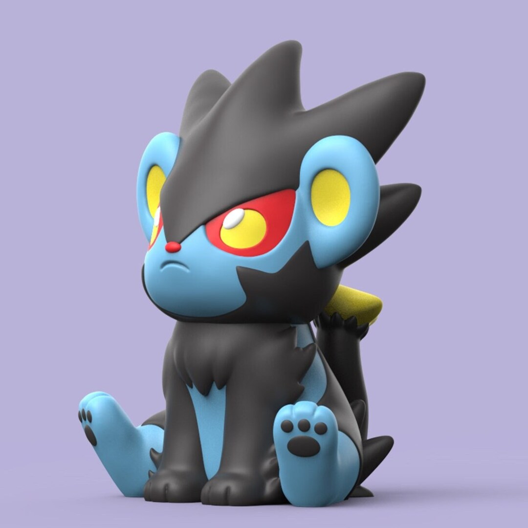Luxray 3D Printed Model - Etsy