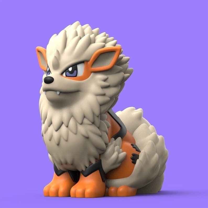 Arcanine 3D Printed Model - Etsy
