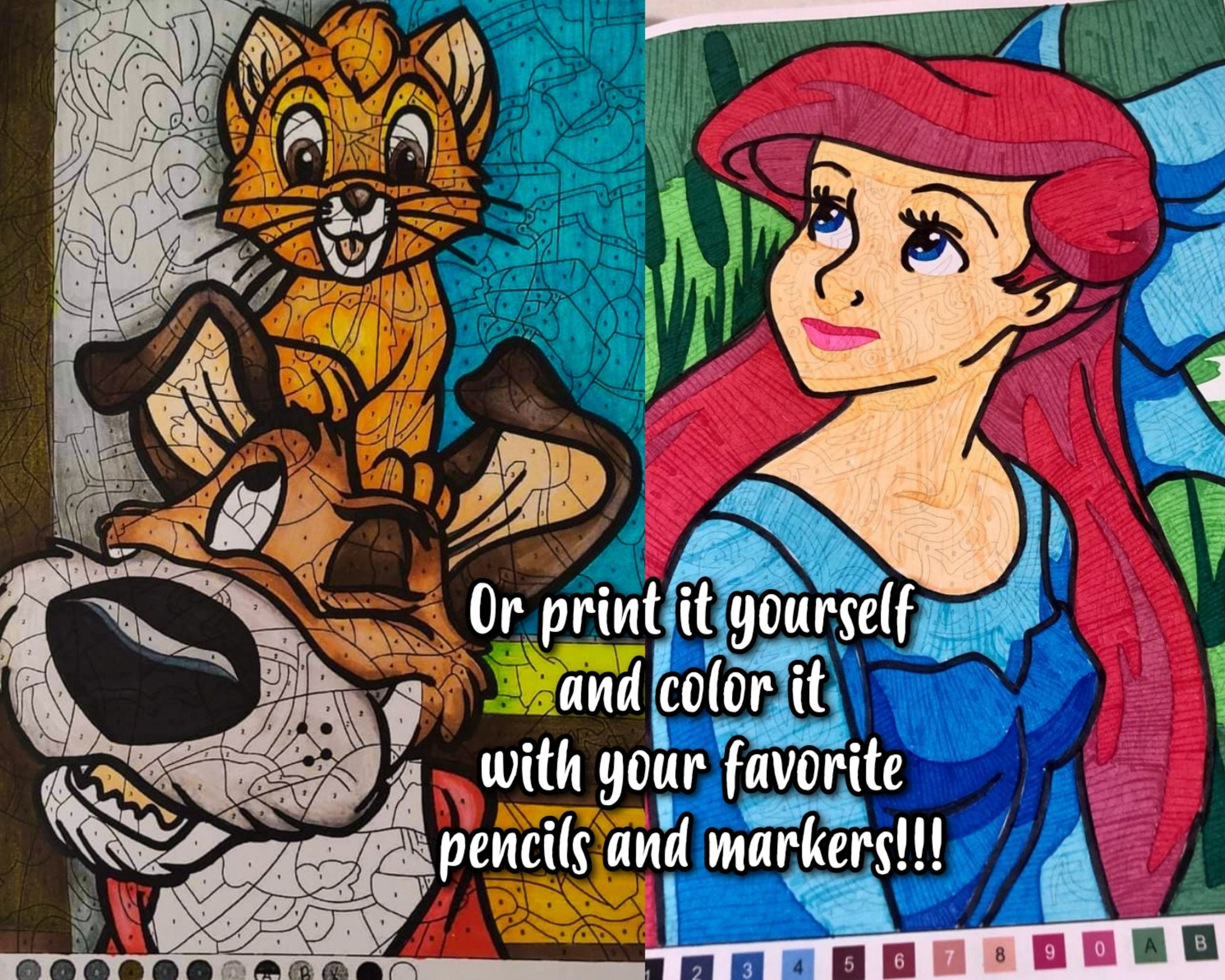 Mystery Coloring Book - Etsy Canada