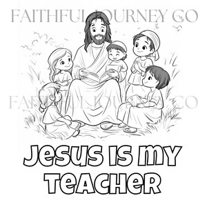 Catholic Coloring Pages for Kids: Jesus, Saints, Virgin Mary (PDF) - Etsy
