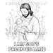 Catholic Coloring Pages for Kids: Jesus, Saints, Virgin Mary (PDF) - Etsy
