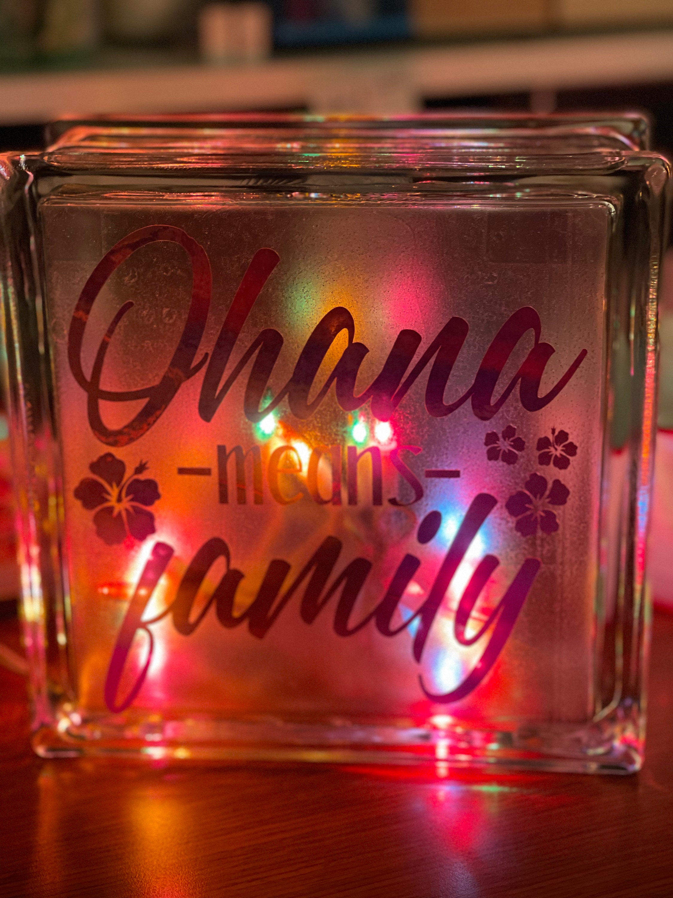 Illuminated Glass Block Available for Customized Design. Perfect for ...