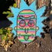 Trippy Rick Sanchez Perler - Etsy