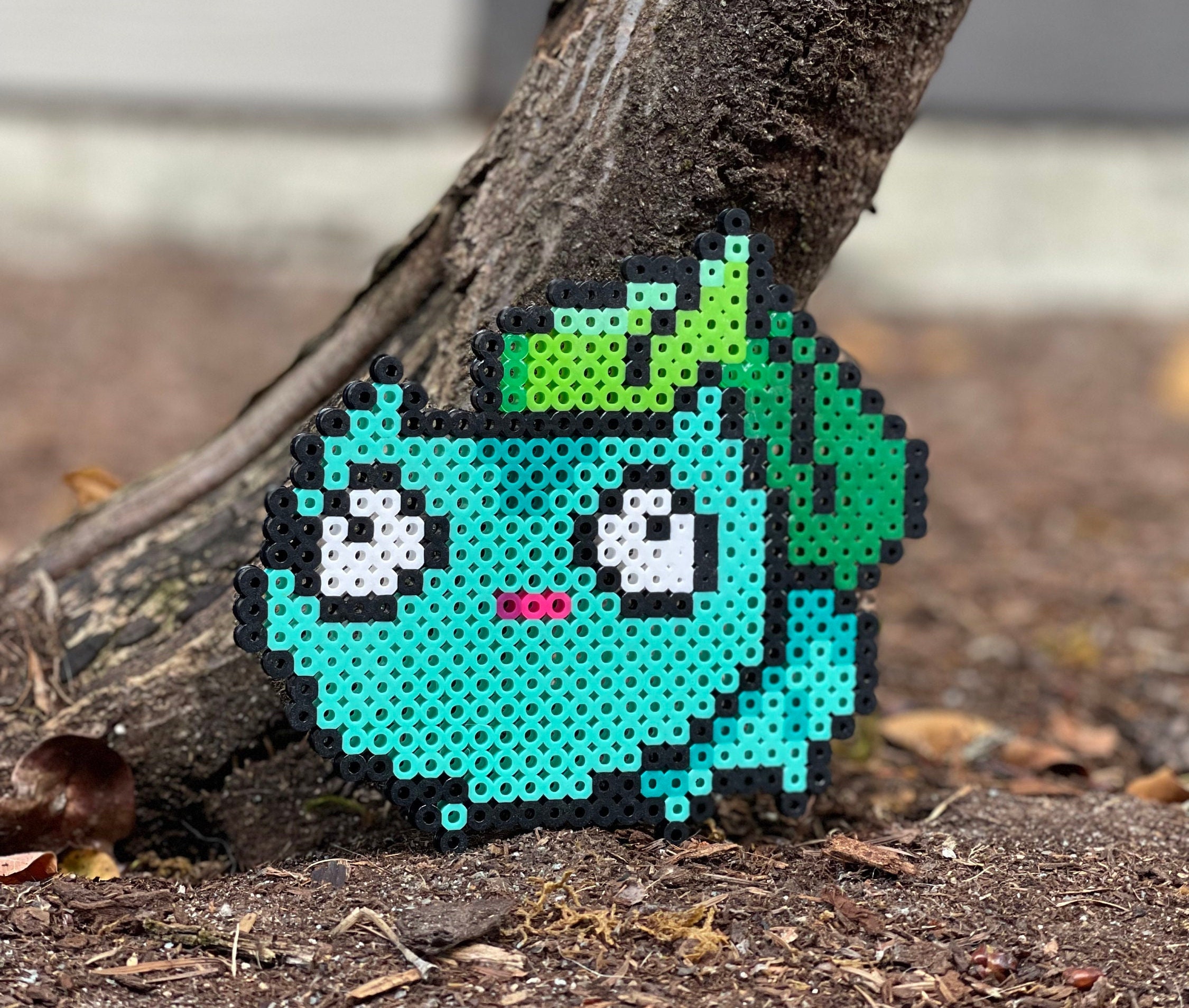 Derpy Bulbasaur Perler - Etsy