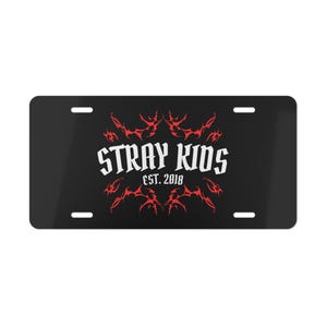 Stray Kids SKZ K-pop Vanity Plate - Etsy