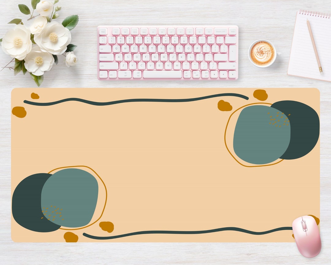 Desk Pad Abstract Pattern, Mouse Pad, Mouse Mat, Extra Large, Laptop ...