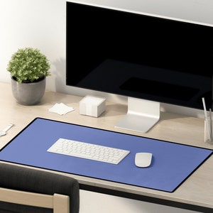 Desk Pad Indigo Blue, Mouse Pad, Mouse Mat, Extra Large, Laptop Mat ...