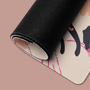 Desk Pad Leopard Pink, Mouse Pad, Mouse Mat, Extra Large, Laptop Mat ...