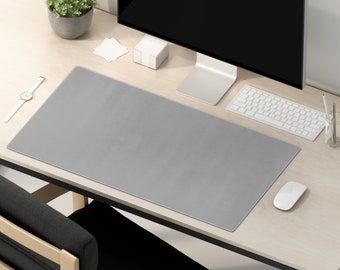 Light Grey Desk Pad - Etsy