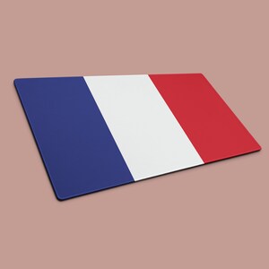 Desk Pad France Flag, Mouse Pad, Mouse Mat, Extra Large, Laptop Mat ...