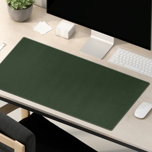 Desk Pad Green Caki, Mouse Pad, Mouse Mat, Extra Large, Laptop Mat ...