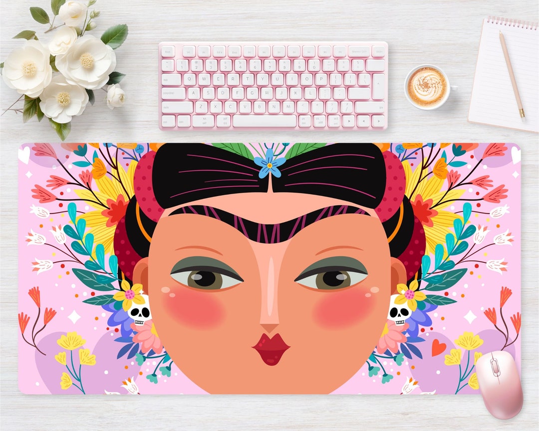Desk Pad Frida Kahlo, Mouse Pad, Mouse Mat, Extra Large, Laptop Mat ...