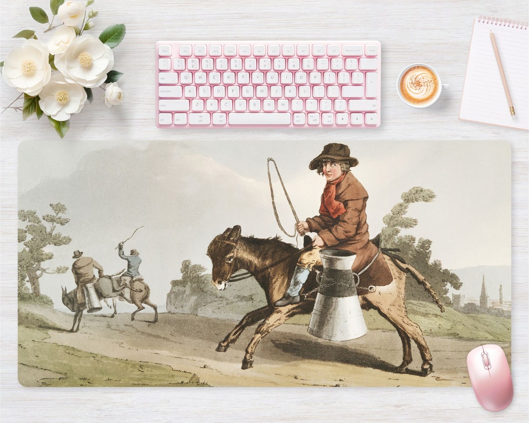 Desk Pad Horse Milk, Mouse Pad, Mouse Mat, Extra Large, Laptop Mat ...