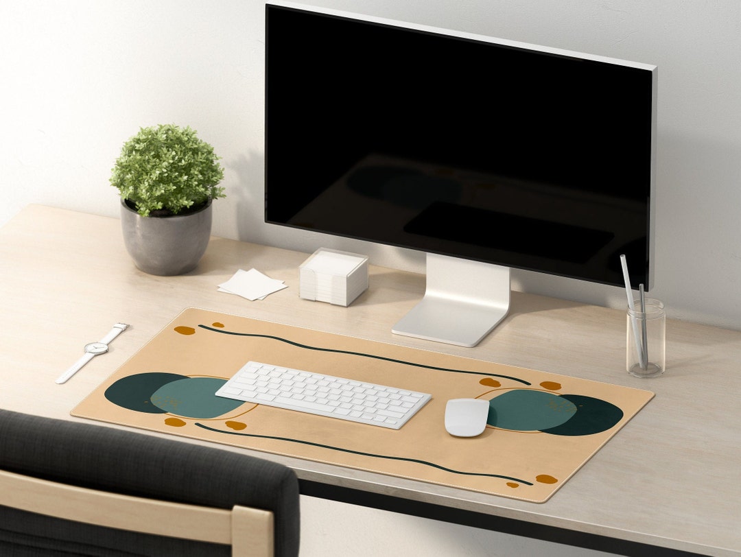Desk Pad Abstract Pattern Mouse Pad Mouse Mat Extra Large - Etsy