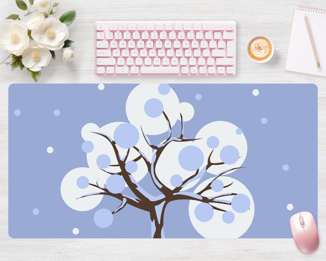 Christmas Xmas Tree Winter Snow Flake Desk Decor, Desk Accessories ...