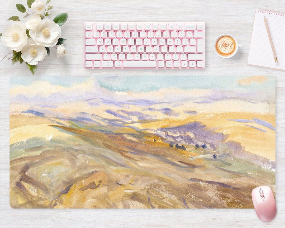 Desk Pad Sunset Mount, Mouse Pad, Mouse Mat, Extra Large, Laptop Mat ...
