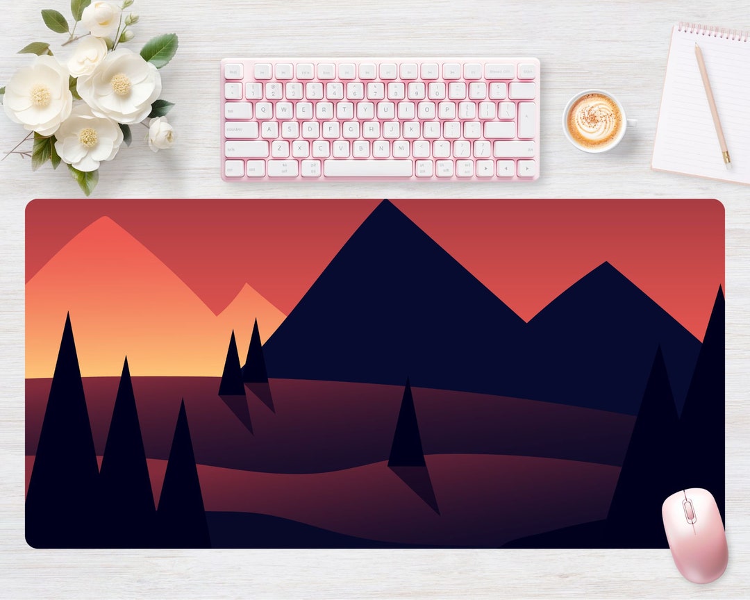 Desk Pad Egypt Pyramid, Mouse Pad, Mouse Mat, Extra Large, Laptop Mat ...