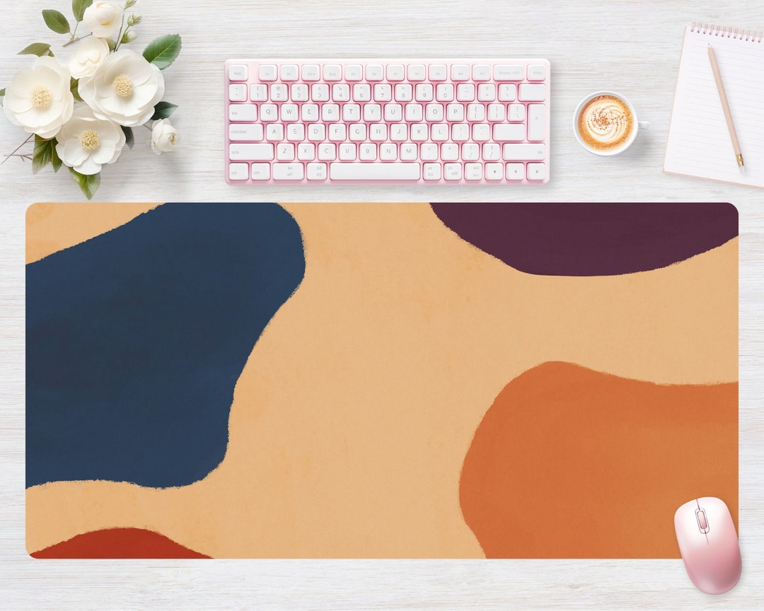Desk Pad Abstract Modern, Mouse Pad, Mouse Mat, Extra Large, Laptop Mat ...