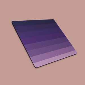 Desk Pad Purple Line Strip, Mouse Pad, Mouse Mat, Extra Large, Laptop ...