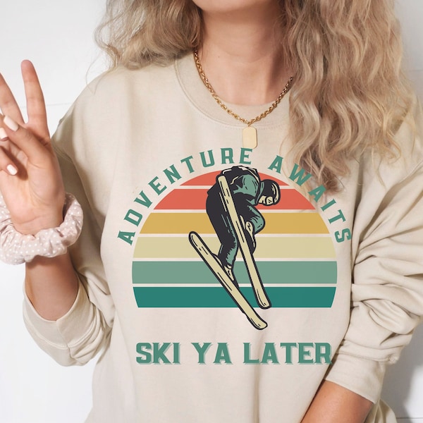 Ski Ya Later - Etsy