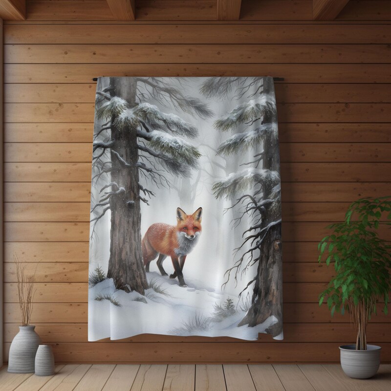 Fox Throw - Etsy