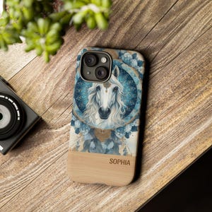 Custom Boho Horse Mandela iPhone Case S24 23 iPhone Impact Resistant ...