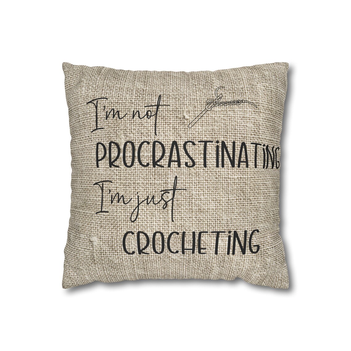 Cottagecore Crochet Pillow, Crochet Gift Boho Pillow,rustic Farmhouse ...